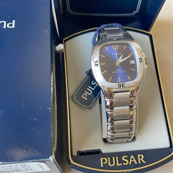 Pulsar | Accessories | Pulsar Men Battery Water Resistant 5m Stainless ...